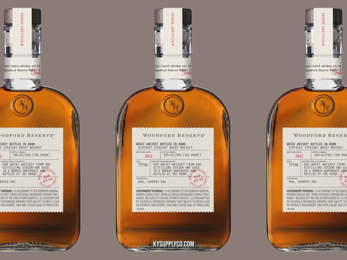 Woodford Reserve Wheat Whiskey Bottled in Bond 2023 “Distillery Series ...